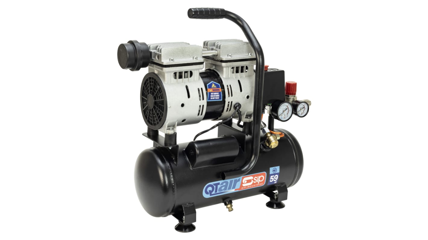 05398 | SIP 550W 6L Air Compressor, 9bar, 14kg | RS