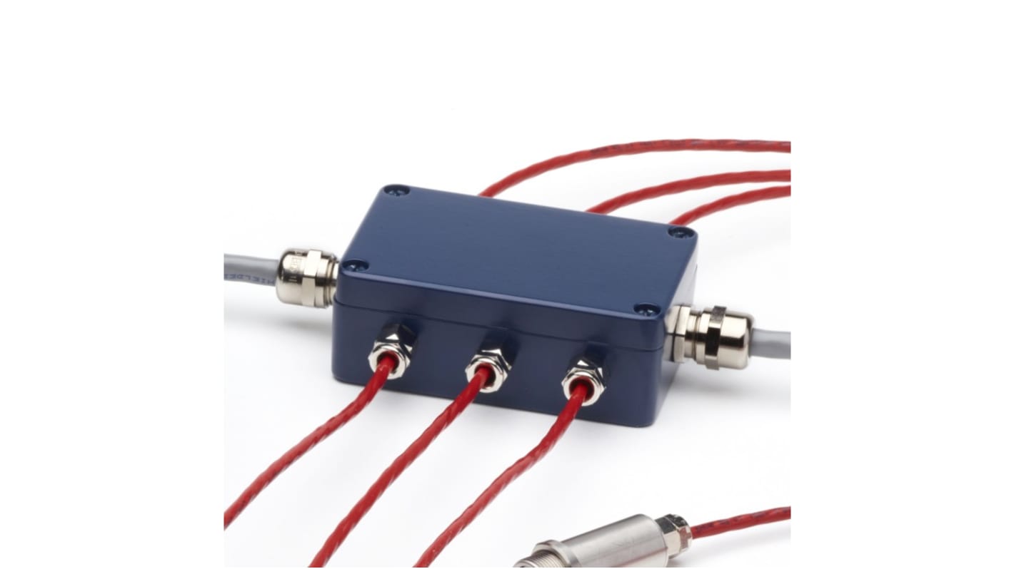 PMBHUB | Calex PMB Series Navy Die Cast Aluminium Junction Box, IP65, 6 ...