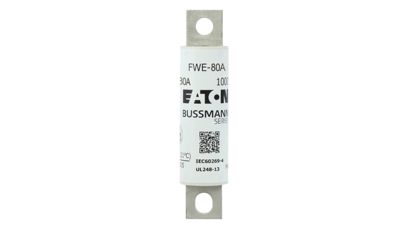 FWE-80A | Fusible 80A Eaton 25mm 1kV | RS