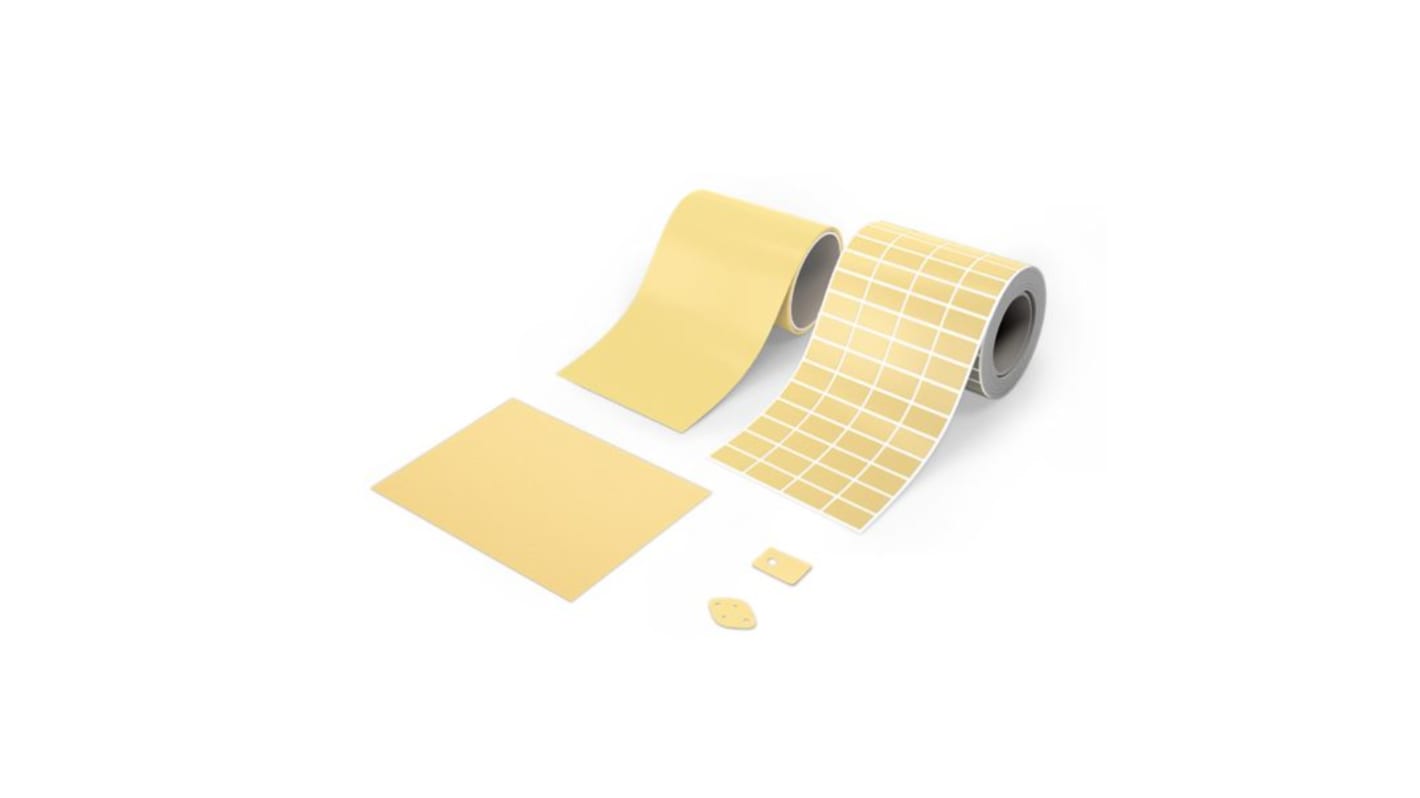 SIL PAD TSP 1600, 12in x 250ft x 0.005 | Bergquist TSP 1600 Series Self ...