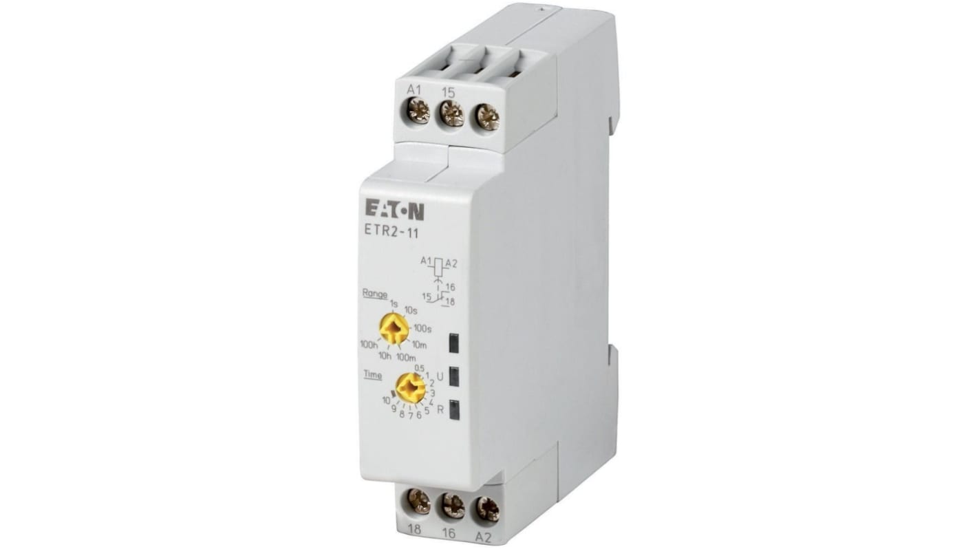 262684 ETR2-11 | Eaton 262684 ETR2 Series Timer Relay, 240V ac, 1 ...