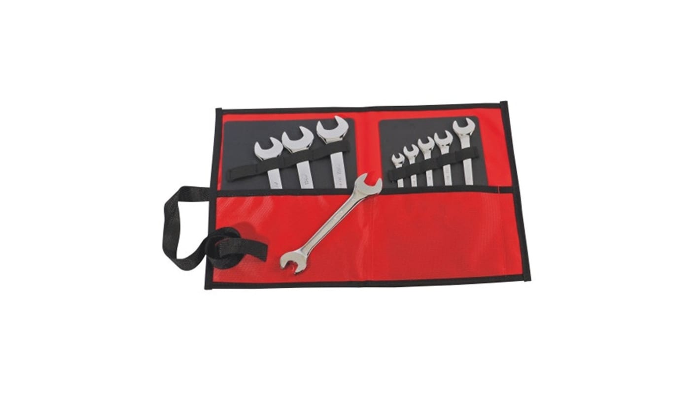 SAM 10N-TR6B Series 6-Piece Open Ended Spanner Set, 8 x 9 mm, 10 x 11 ...