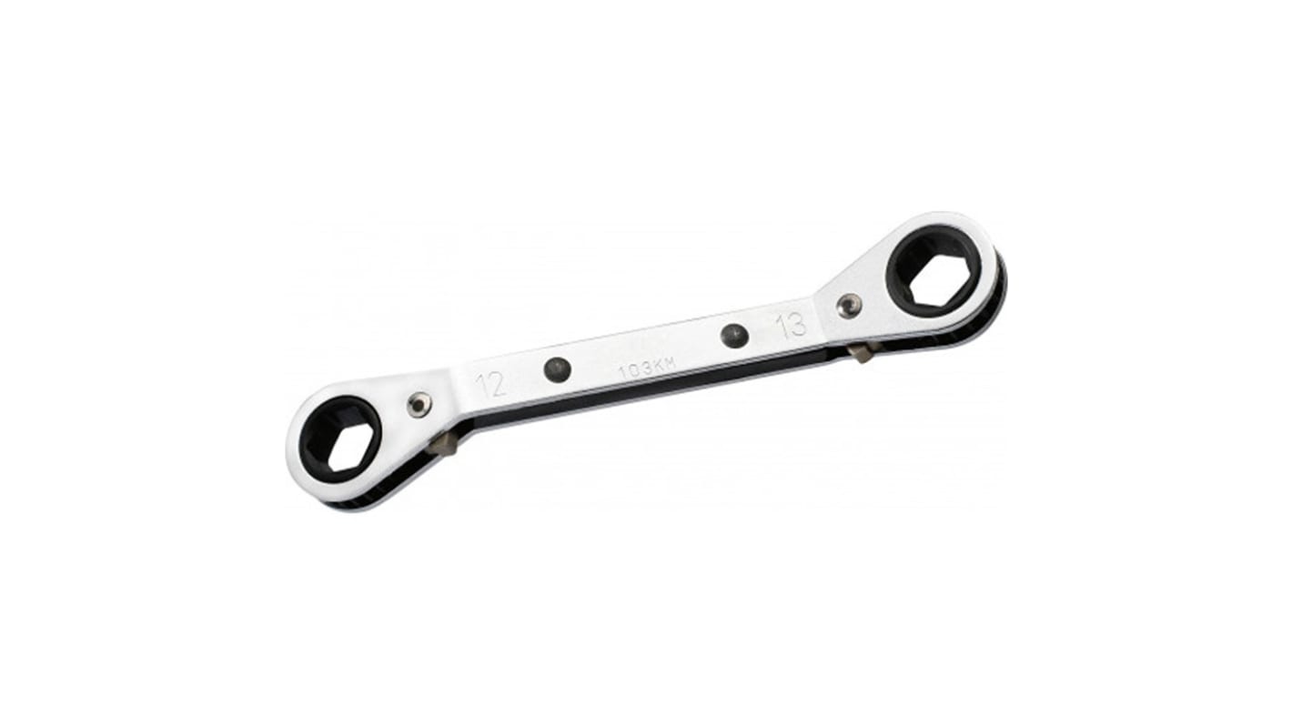217-12-13C | SAM Ratchet Combination Spanner, 145 mm Overall, 12 mm, 13 ...