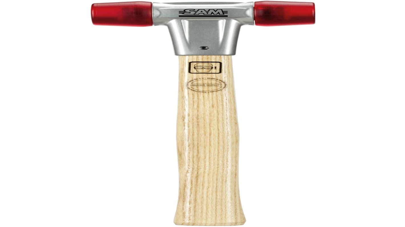 323-25 | SAM Round Cellulose Acetate Mallet 240g With Replaceable Face | RS