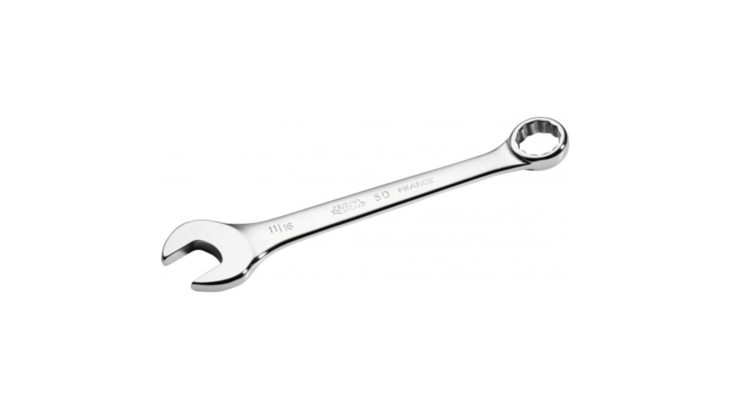 50AP11/16" | SAM Ratchet Combination Spanner, 206 mm Overall, 11/16in ...