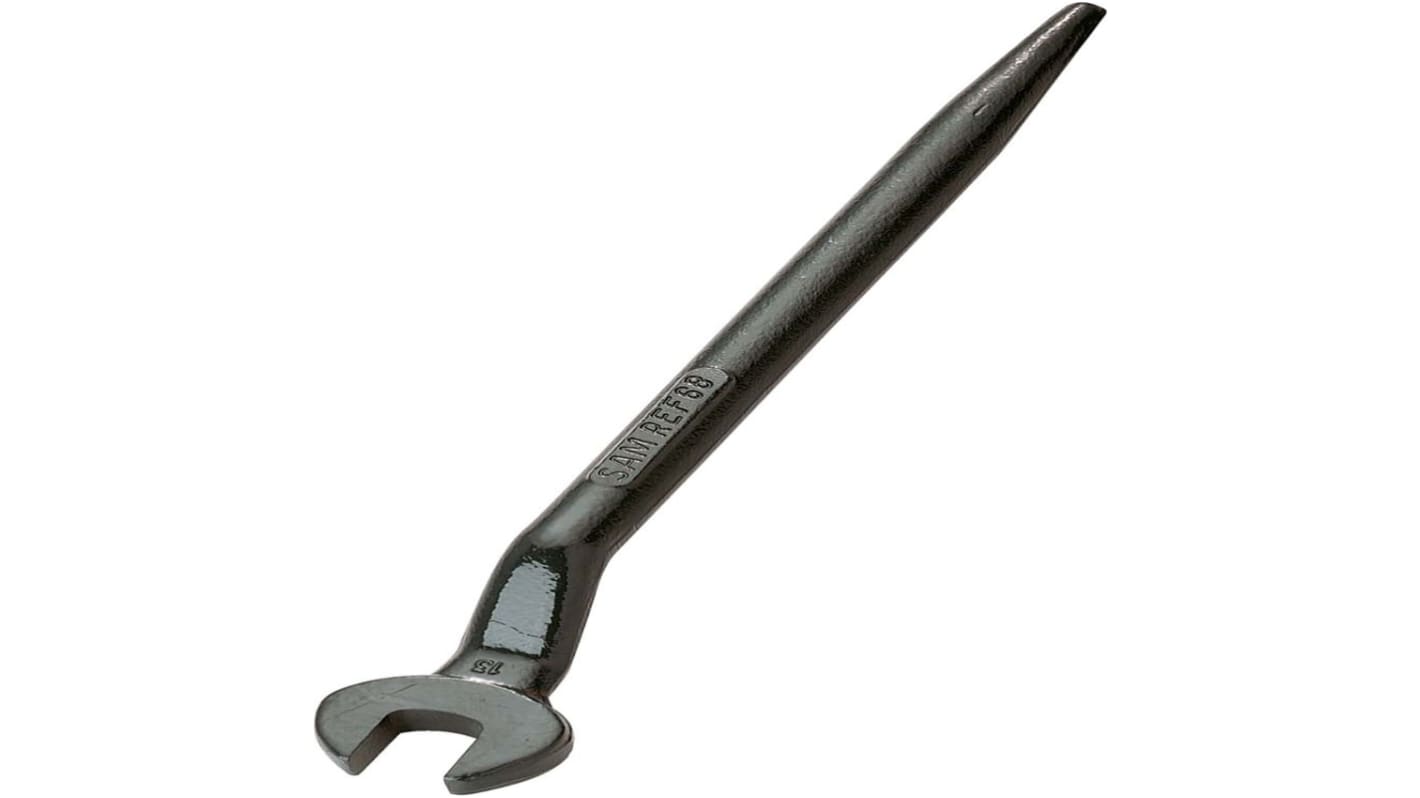 68-17 | SAM Open-end Wrench, 275 mm Overall, 17mm Jaw Capacity | RS
