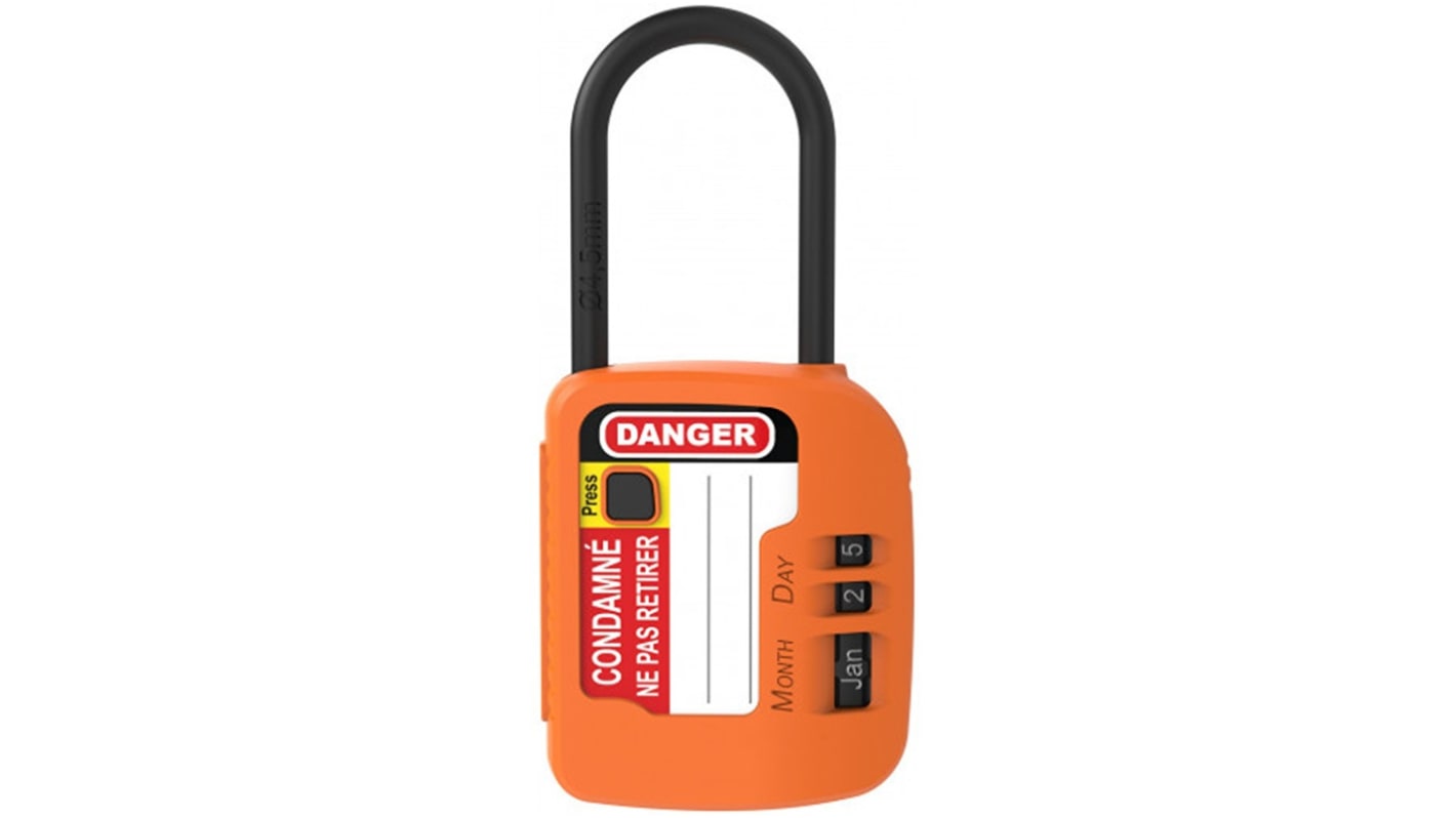 CAD-60 | SAM Padlock Weatherproof Brass Safety Padlock, Ωmm Body | RS