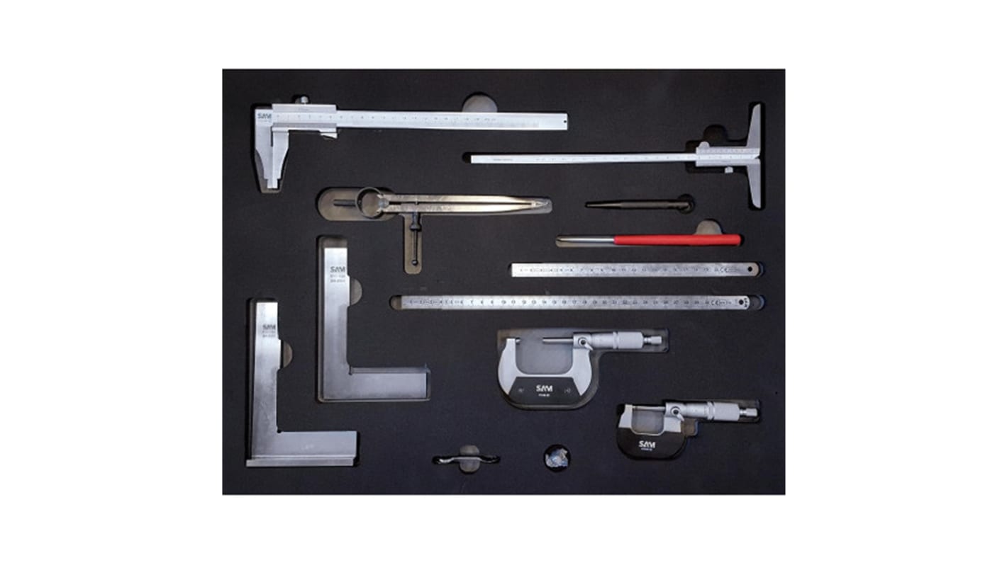 CP-11M | SAM 11 Piece Measuring Tool Kit Tool Kit with Modules | RS