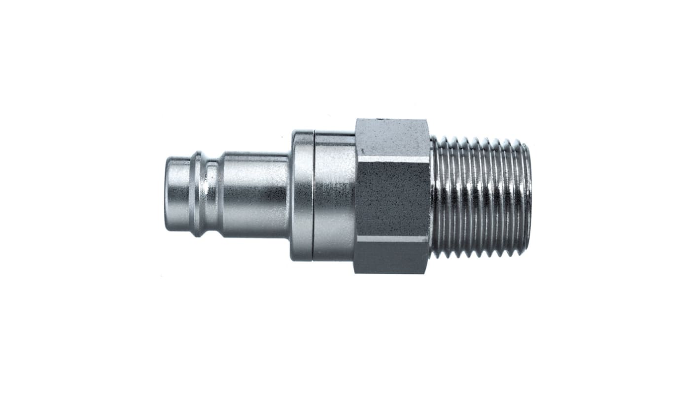 27SBAK21MPN | Legris Nickel Plated Brass Male Pneumatic Quick Connect ...