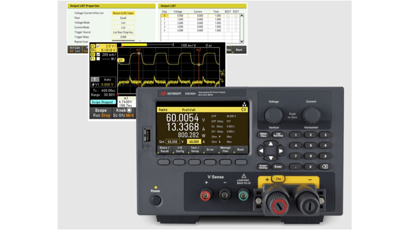 E36155AGV | Keysight Technologies E36150 Series Digital Bench Power ...