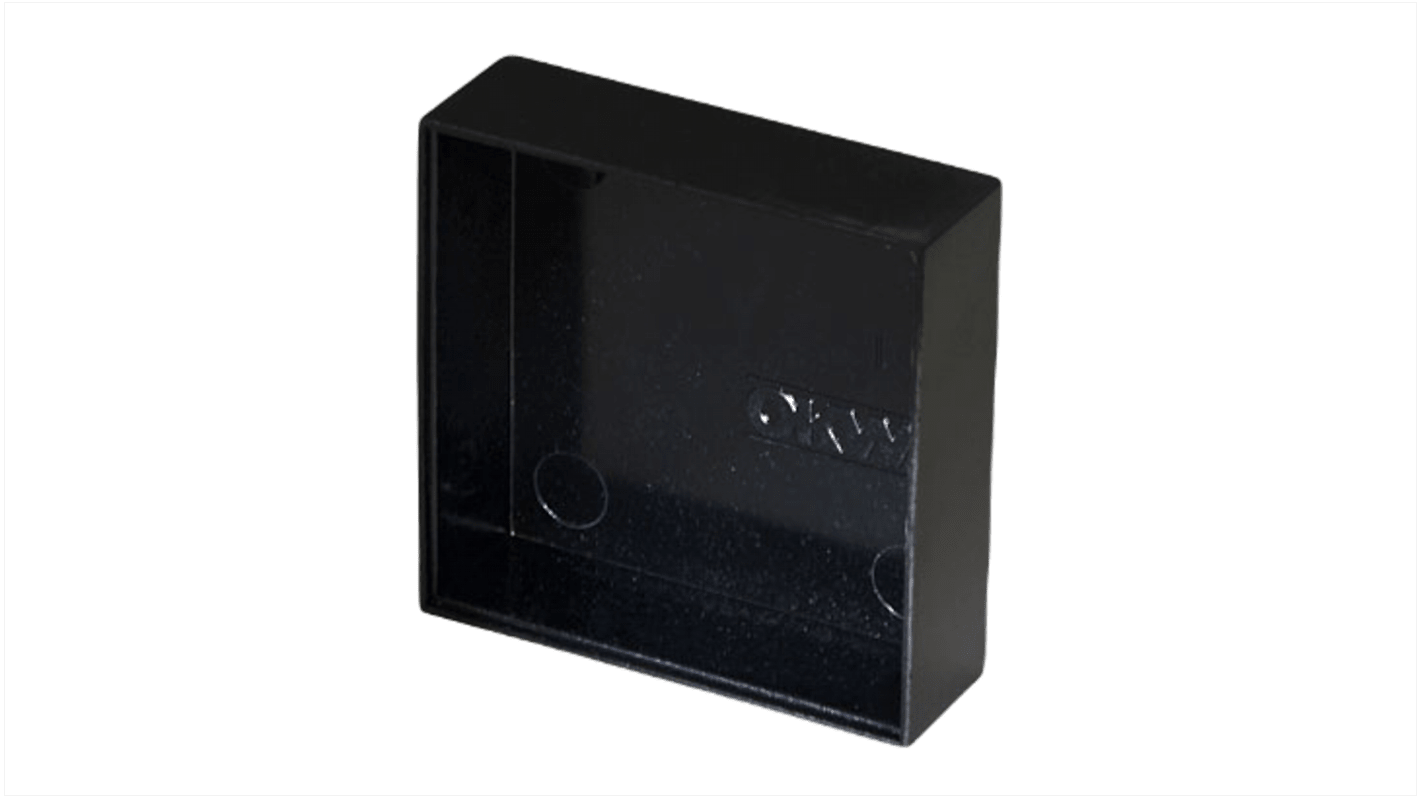 A8040130 | Black PF Potting Box, 40 x 40 x 12.8mm | RS