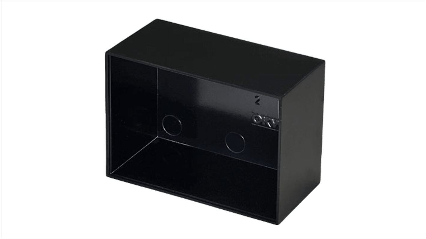 A8070350 | OKW Black PF Potting Box, 70.6 x 50.4 x 20mm | RS