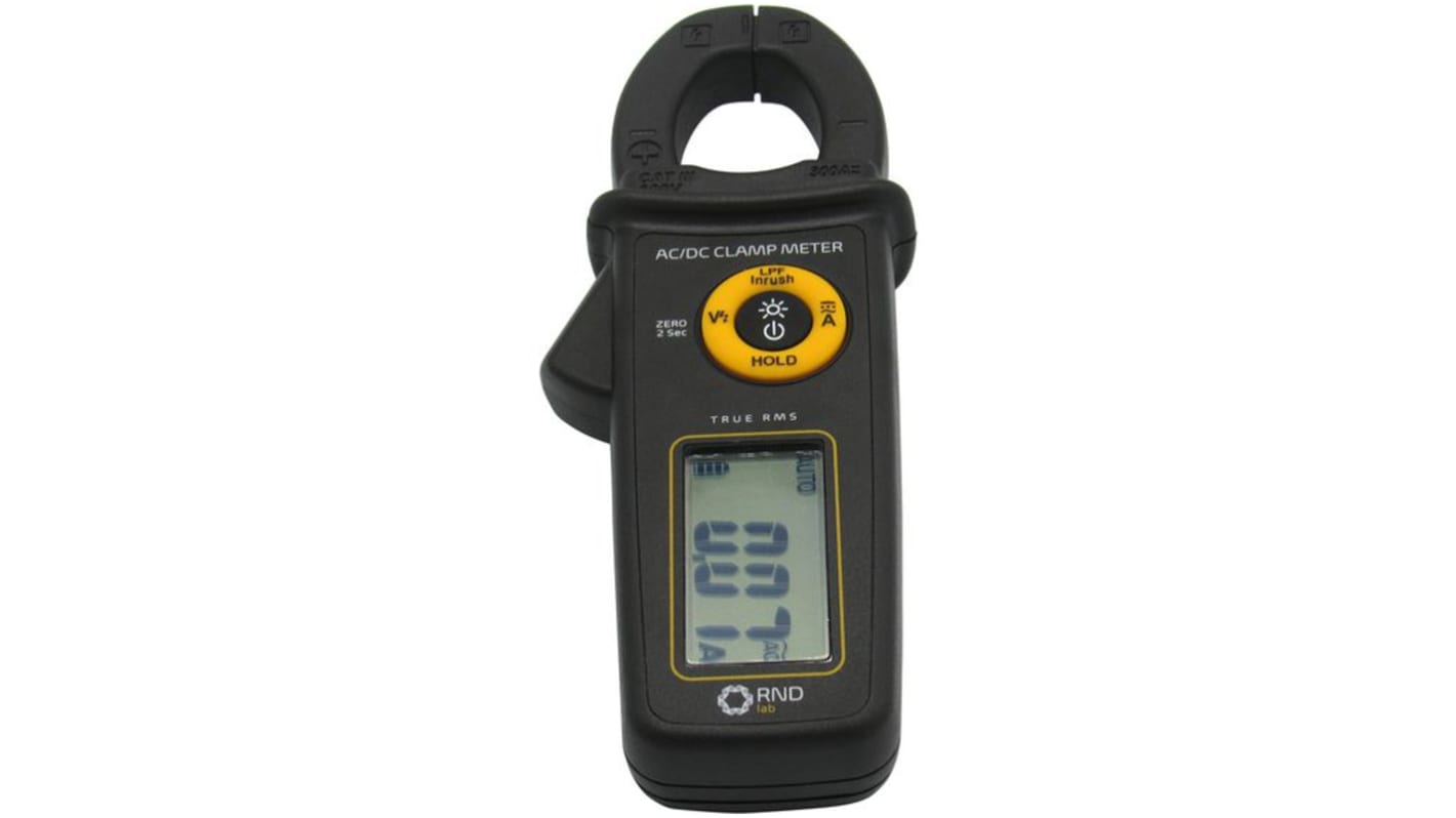 RND 365-00005 | AC/DC Clamp meter/300 A/300 A/TRMS AC + | RS