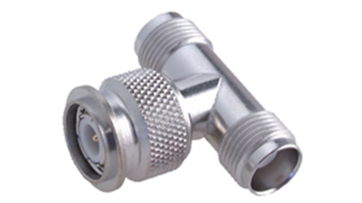 43_TNC-50-0-1/133_NE | Huber+Suhner Tee Coaxial Adapter Coaxial Plug to TNC Plug 11GHz | RS