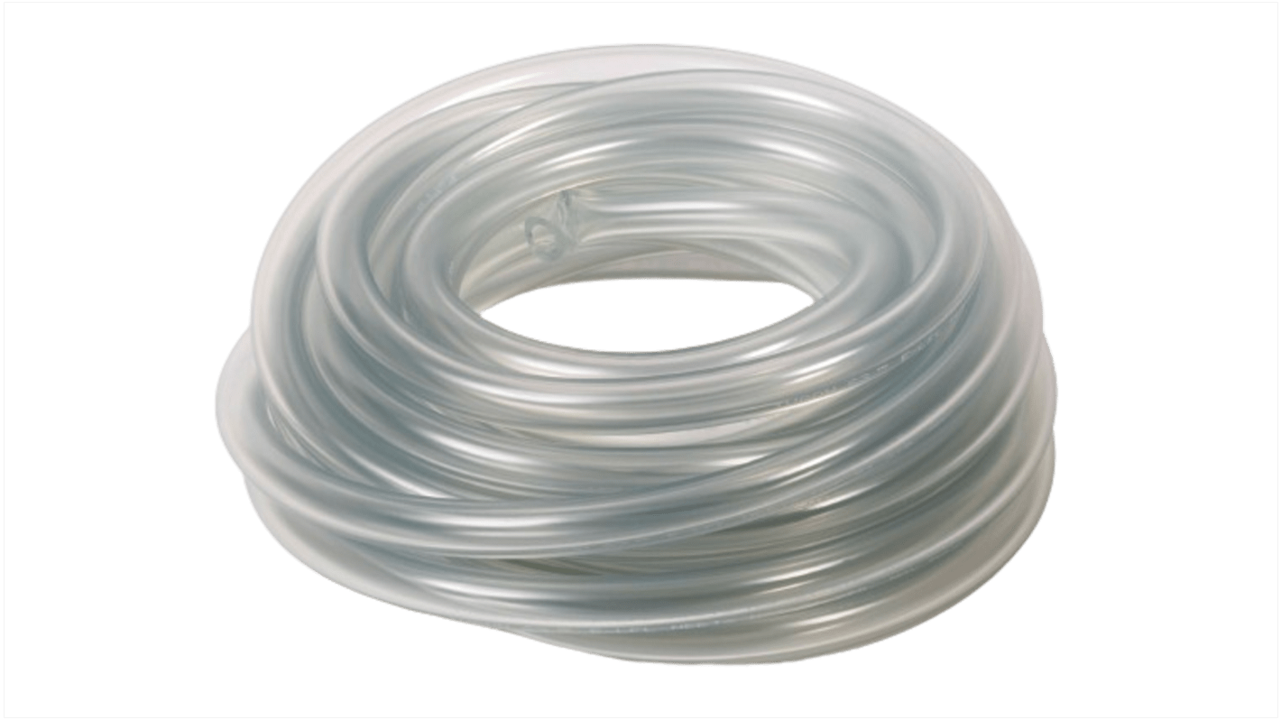 AVX42017 | Saint Gobain Tygon® E-LFL TPE, Process Tubing, 6.4mm ID, 9.6mm OD, Clear, 7.5m | RS