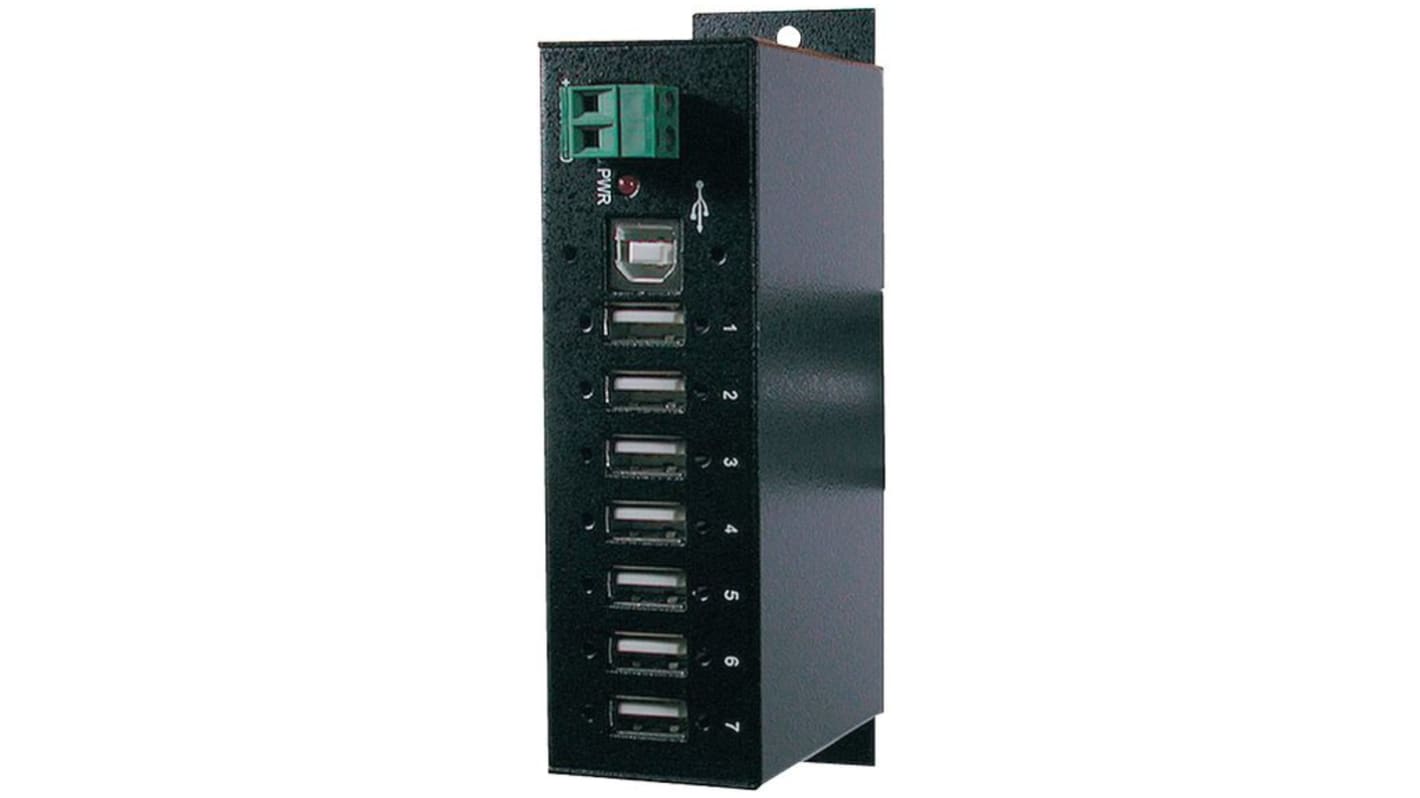 EX-1177HMVS | Exsys 7 Port USB 2.0 USB A, USB B Hub, USB Bus Powered ...