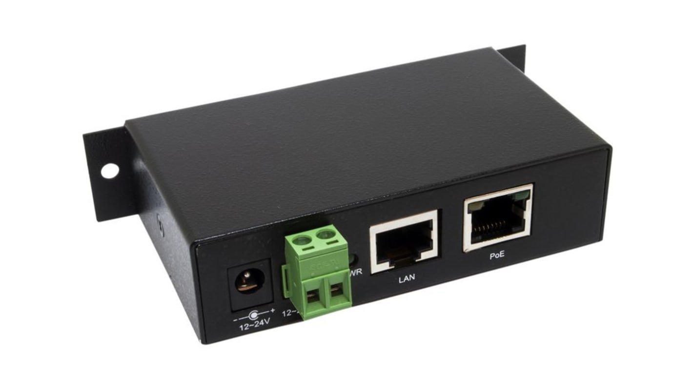 EX-6007POE | Exsys 2 Port POE Injector, 24V Input, 56V dc Output, 3A ...