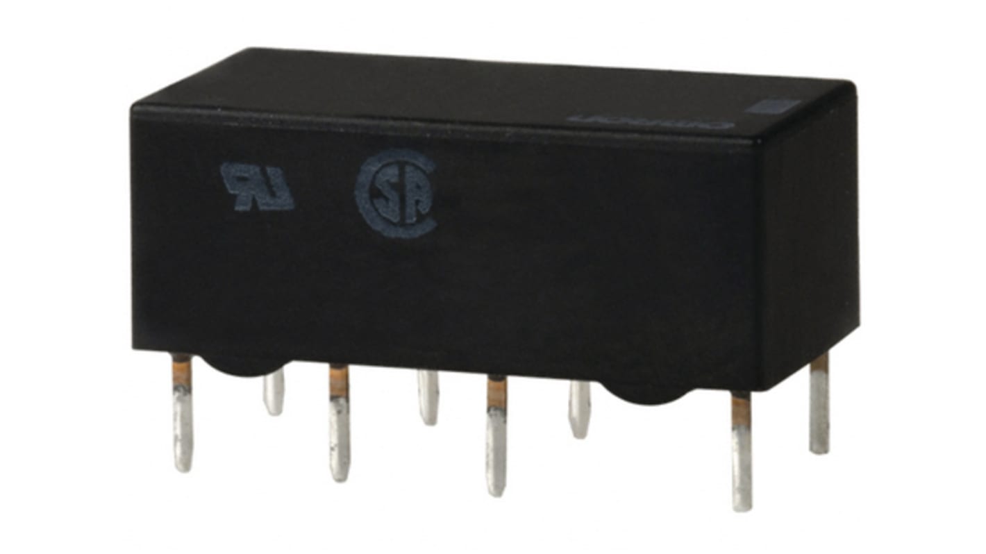 G6A-274P-ST-US 24VDC | Relais de signal Omron 24V c.c., 2 RT, Montage sur CI | RS