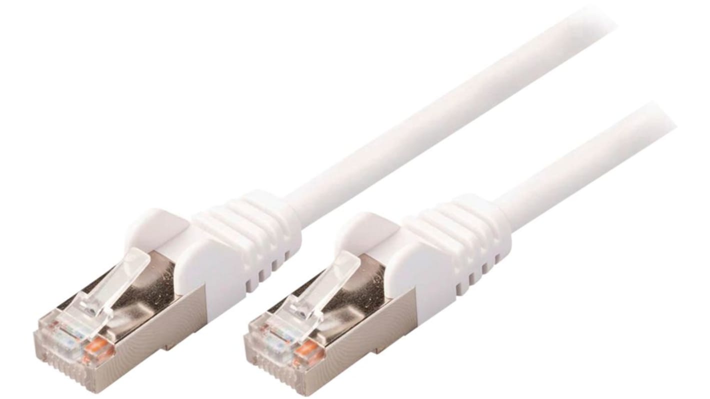 CCGP85121WT20 | Nedis Cat5e Straight Male RJ45 to Straight Male RJ45 Patch Cable, SF/UTP, White ...