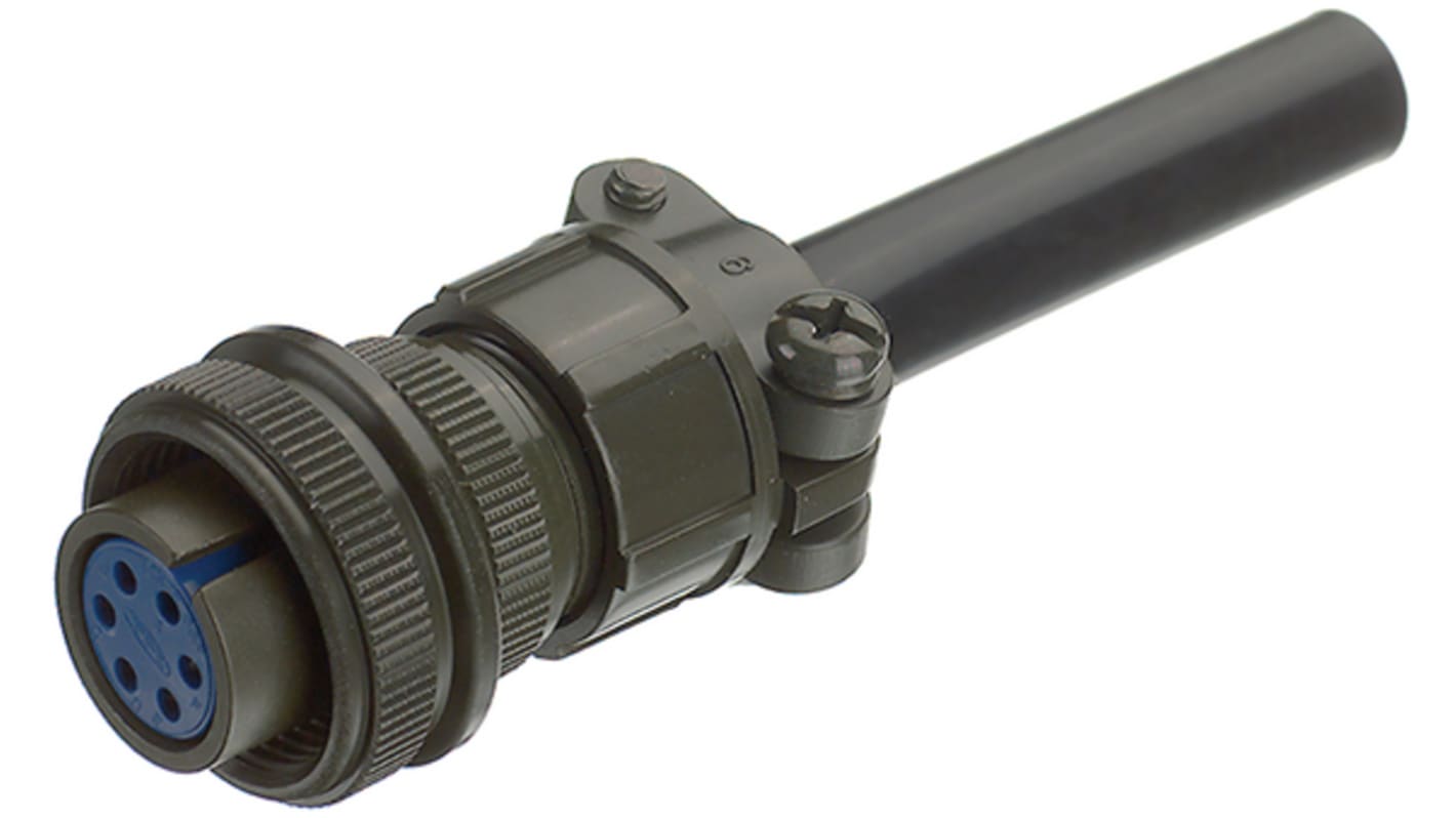 DMS 3106A14S-5S + DMS 3057-6AK | Fujikura 5 Way Cable Mount MIL Spec ...