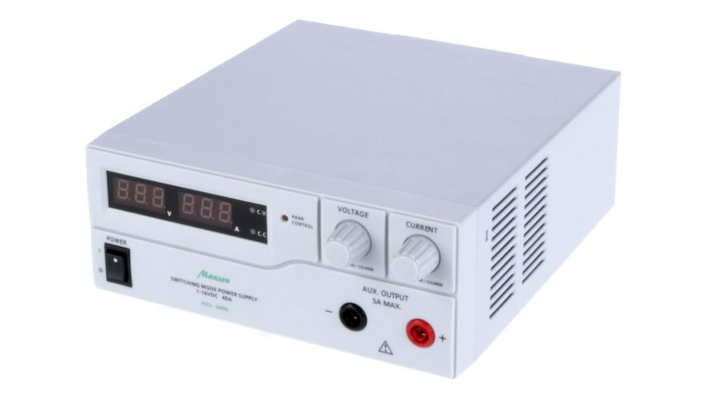 HCS-3400-USB | Manson HCS-3400-Series Series Digital Bench Power Supply ...
