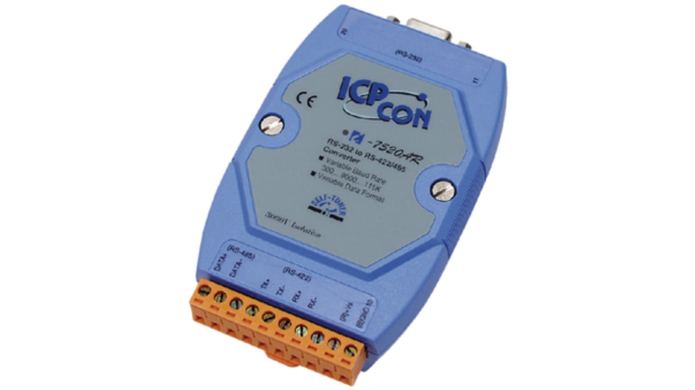 I-7520AR CR | ICP-DAS 7000 Series Series Interface Converter, RS-232 Input, RS-422, RS-485 ...