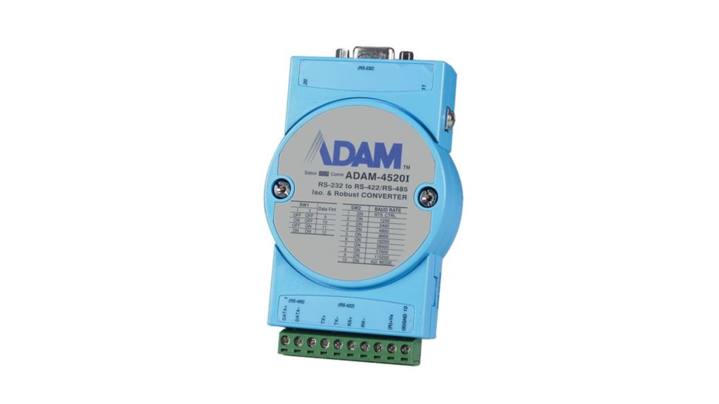 ADAM-4520F | Advantech ADAM Series Serial Converter, RS-232 Input, RS-422, RS-485 Output | RS