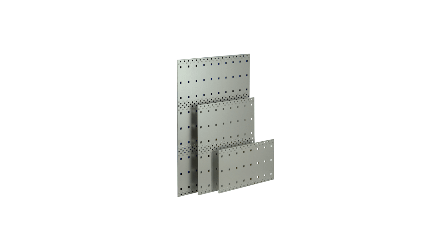 34560-493 | nVent SCHROFF Stainless Steel Rack Panel, 6U, Ventilated ...