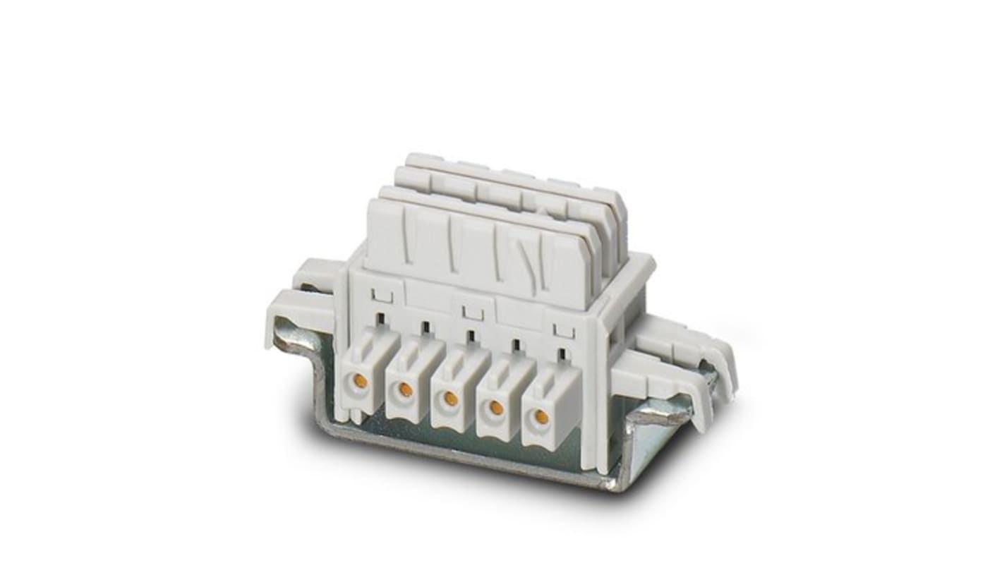 2969401 | Phoenix Contact 2 TBUS, ME 6 Series DIN Rail Bus Connectors ...