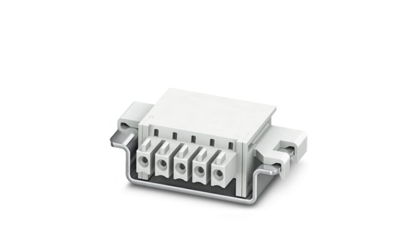 2201757 | Phoenix Contact 5 TBUS, ME 17 Series DIN Rail Bus Connectors ...