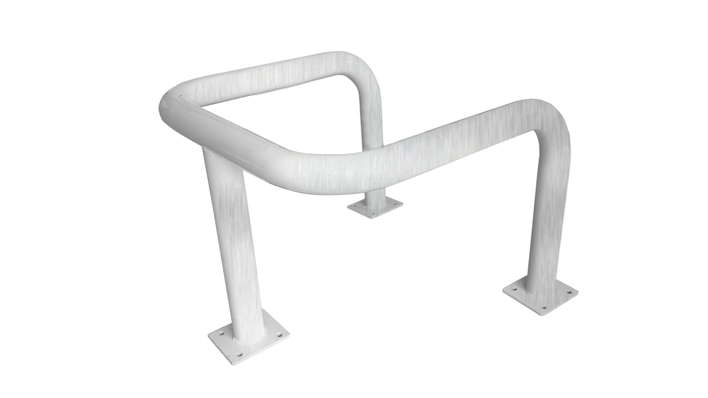 RS PRO Grey Galvanised Steel Protection Barrier | RS