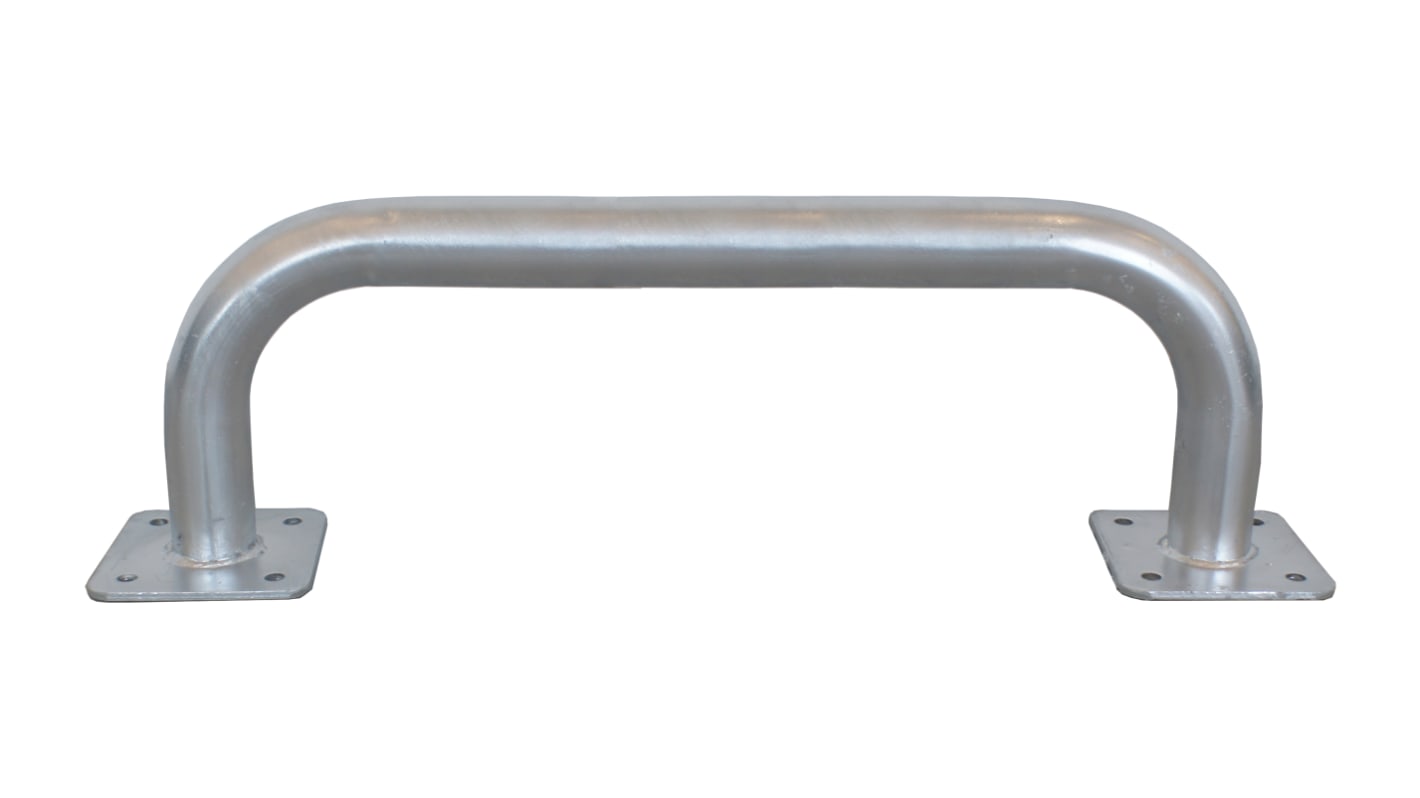 RS PRO Grey Galvanised Steel Protection Barrier | RS