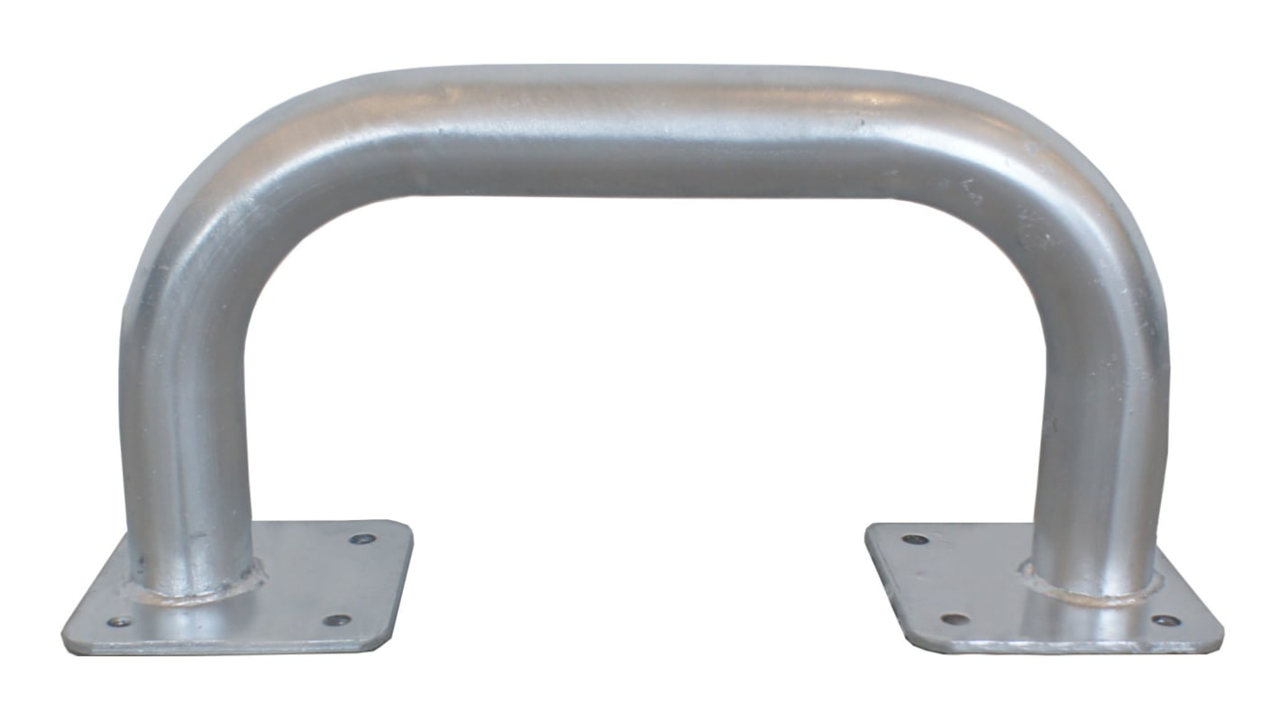 RS PRO Grey Galvanised Steel Protection Barrier | RS