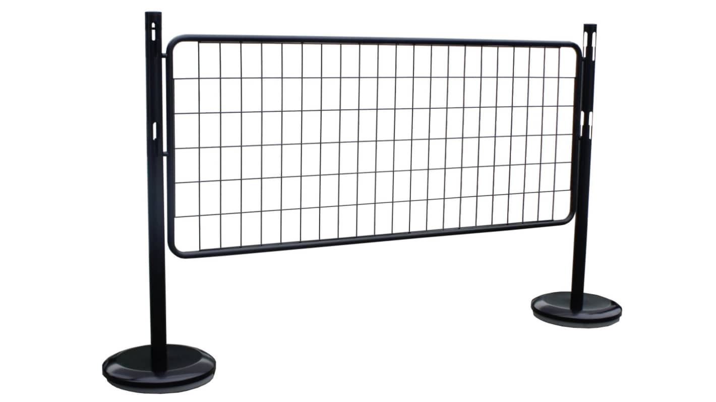 RS PRO Black Steel Post & Panel Kit | RS