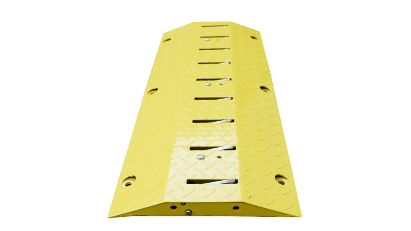 RS PRO Steel Speed Bump, 385mm x 1000 mm x 50 mm, 15km/h Speed Limit | RS