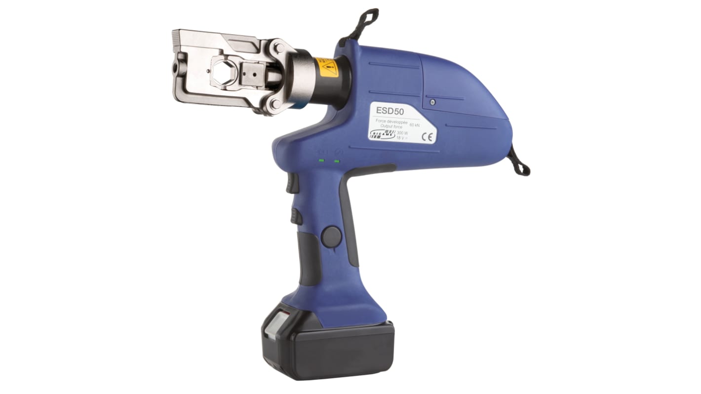 ESD50K1BLCM | MECATRACTION ESD ESD50 Hydraulic Crimp Tool for Crimps | RS