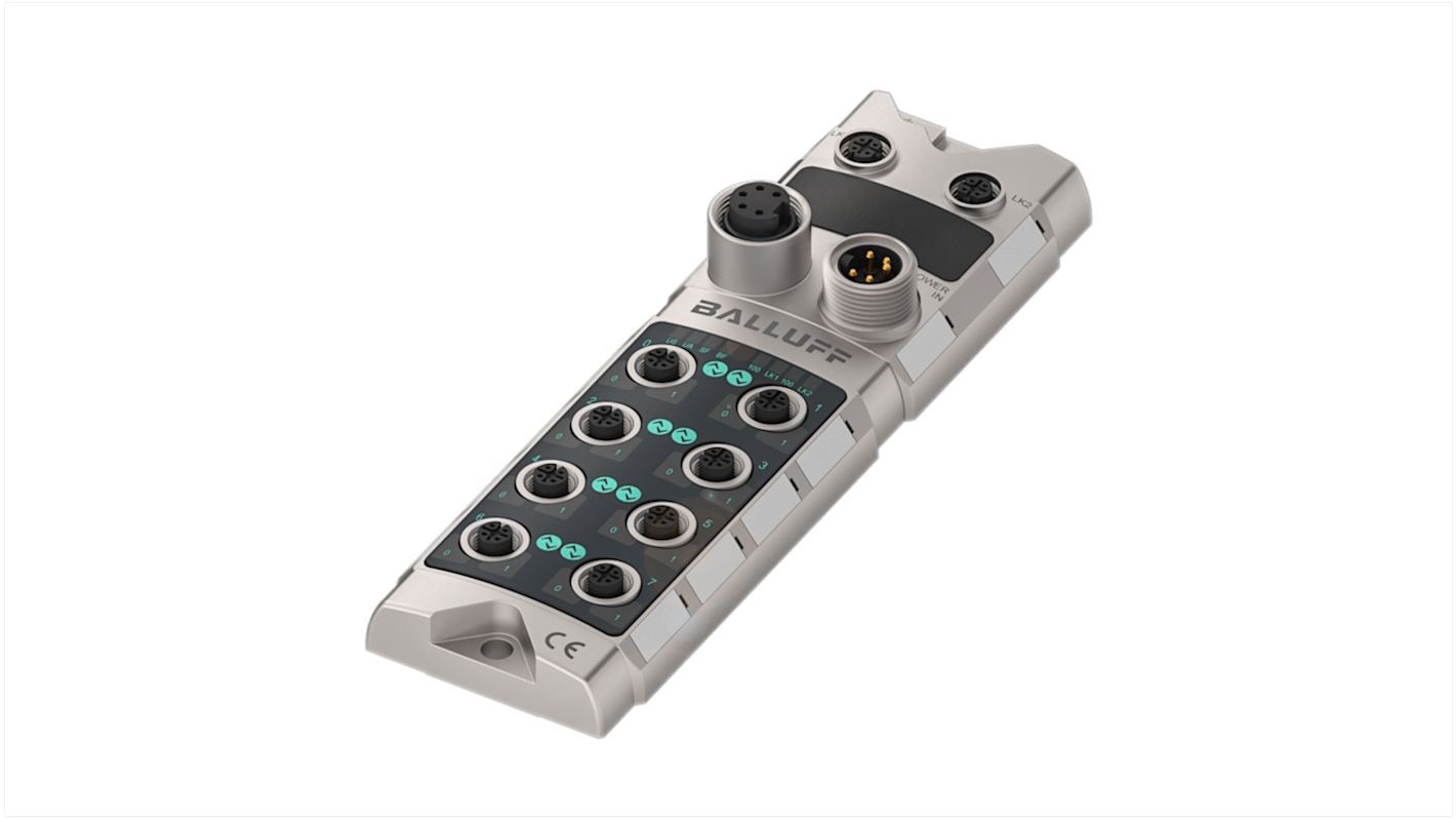 BNI00HL | BALLUFF BNI Series Screw Mount Network Hub, 18 → 30V dc | RS
