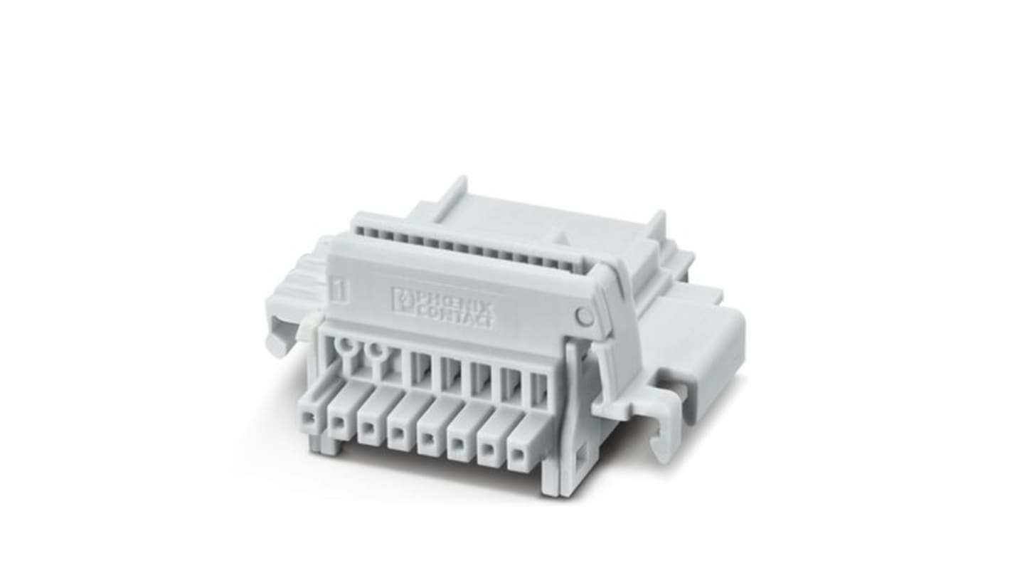 2202895 | Phoenix Contact TBUS8 Series DIN Rail Bus Connectors for Use ...