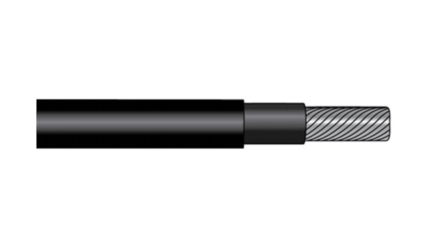 PV0630 BK005 | Alpha Wire Solar Cable 6 AWG CSA 105 A, -40 → 90 °C ...