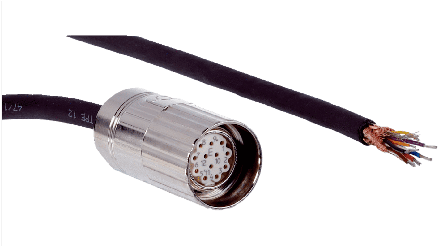 DOL-2312-G05MMD1 | Sick Straight Female 12 way M23 to Unterminated ...