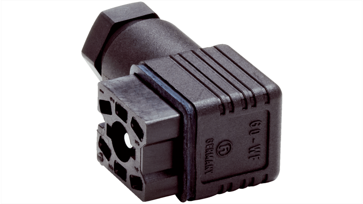 DOS-1306-W | Sick, DOS Compact Power Connector Cable Mount Plug, 6A, 50 ...