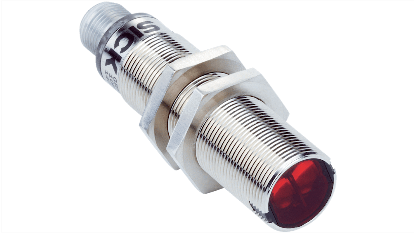 GRL18-N2432 | Sick Retroreflective Photoelectric Sensor, Cylindrical ...