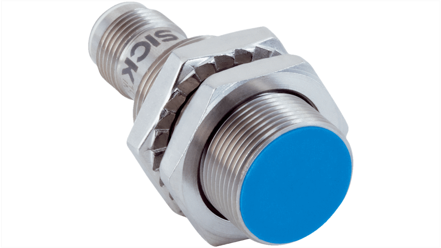 IMB18-08BNSVC0K | Sick IMB18 Series Inductive Barrel-Style Inductive Proximity Sensor, M18 x 1 ...