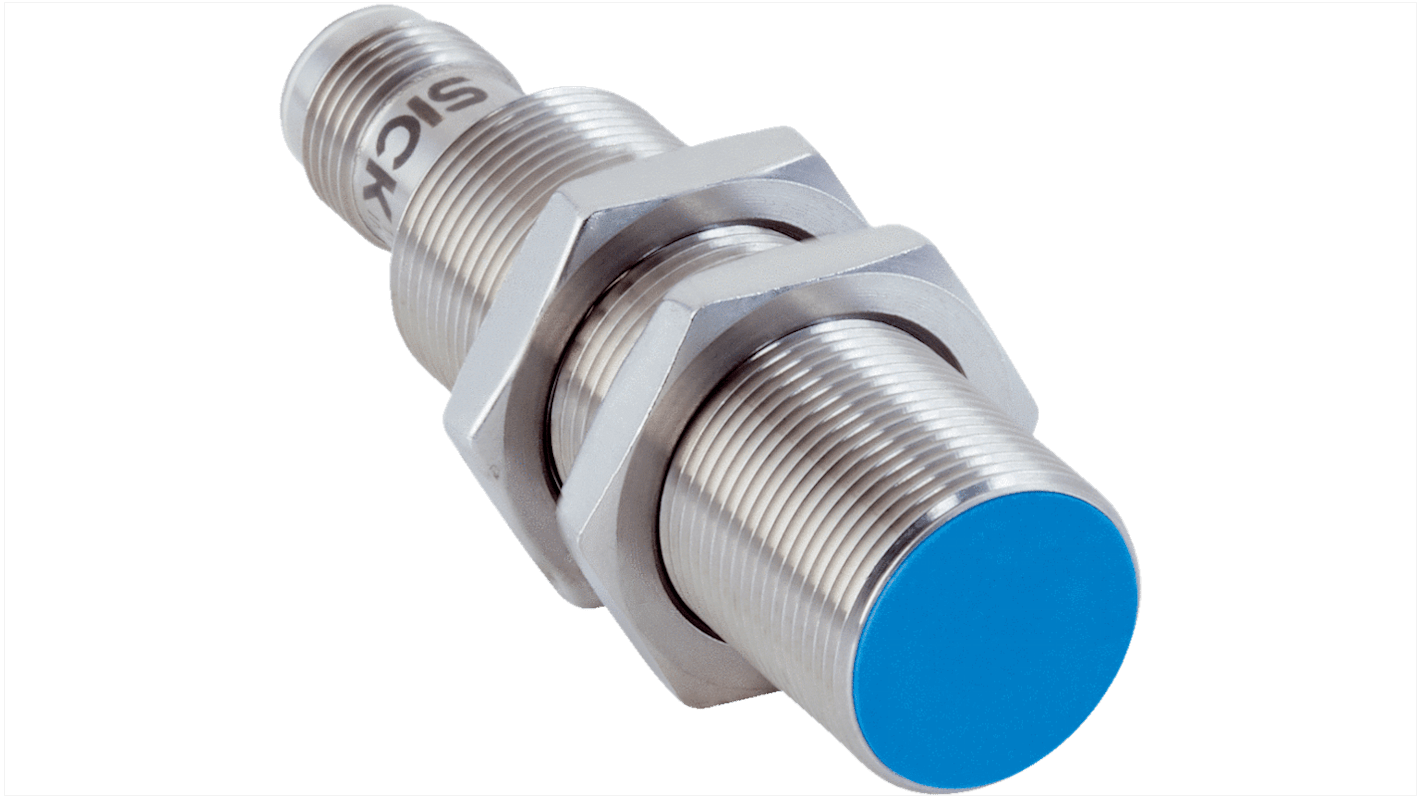 IMS18-08BPSNC0S | SICK Inductive Threaded Barrel Proximity Sensor, M18, 8 mm Detection, 7.2 → 60 ...