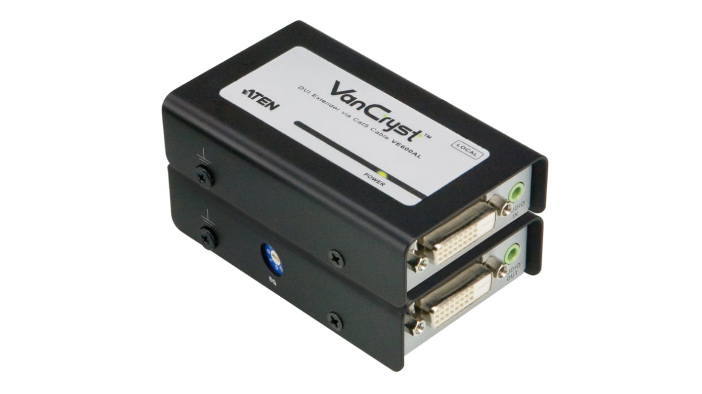 VE600A | Aten DVI over CAT 5 Extender 30m, 1920 x 1200 Maximum ...
