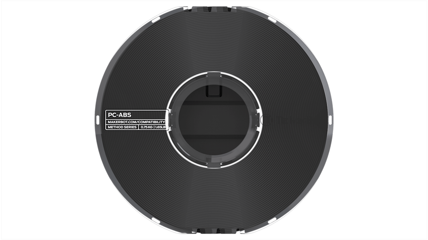 375-0057A | Ultimaker Black ABS 3D Printer Filament, 630g | RS