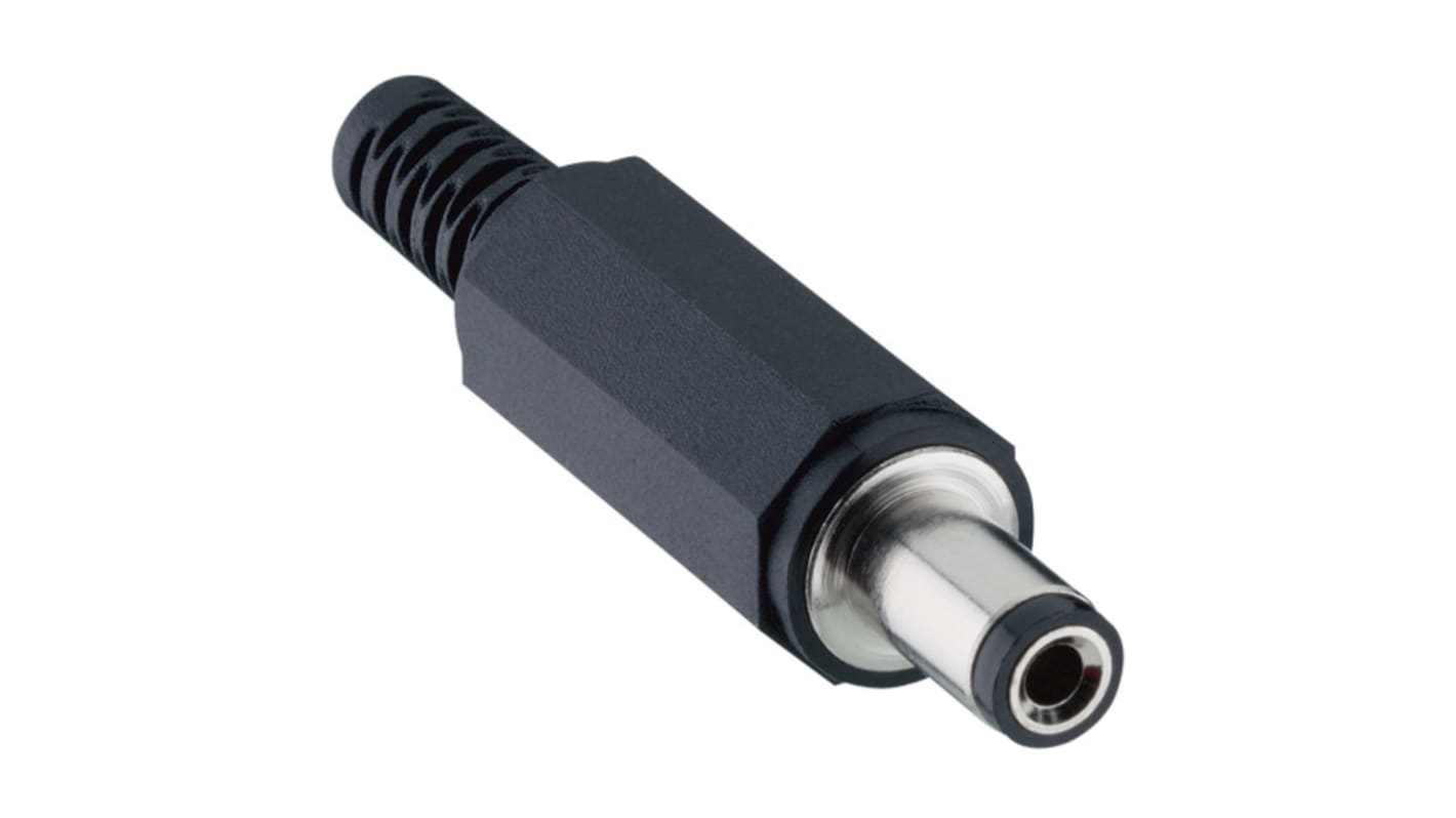1634 02 | 1634 DC Plug Rated At 3A, 24 VDC, Cable Mount, length 46.5mm ...