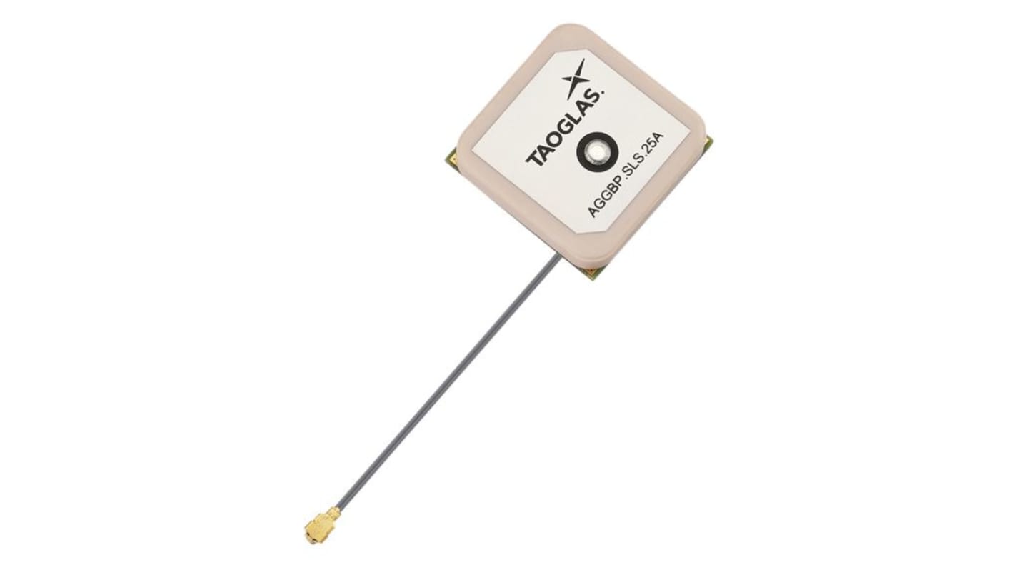 Taoglas AGGBP.SLS.25A.07.0060A Square GPS Antenna with UFL Connector | RS