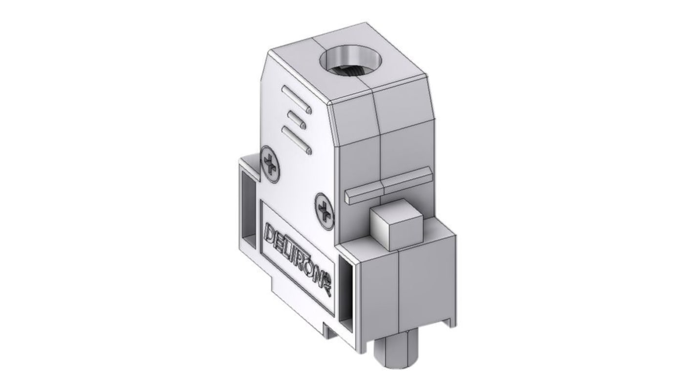 CTLM09RUN4 | Deltron Plastic D Sub Backshell | RS