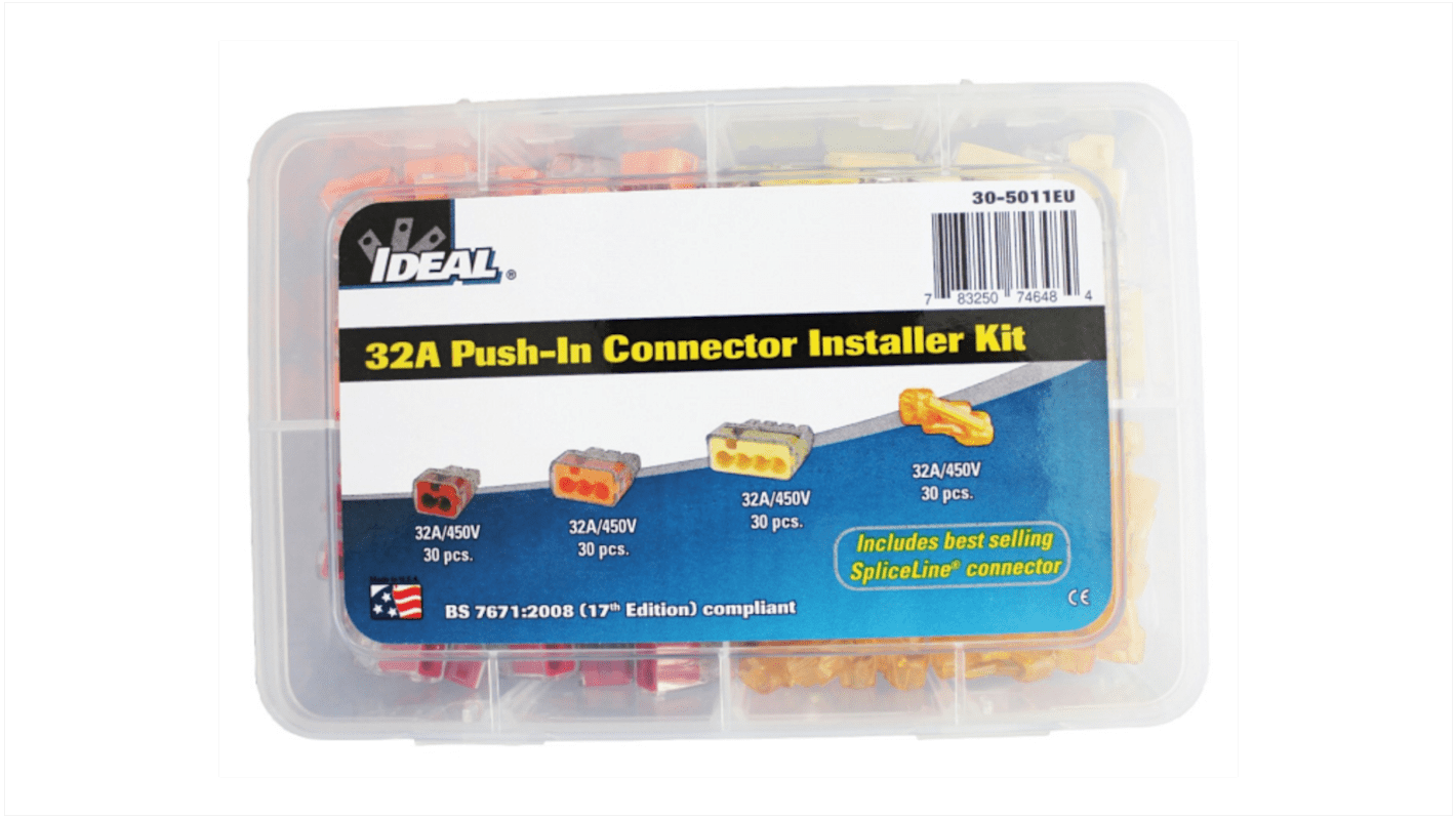 30-5011EU | 30-50 Series Connector, 2, 3, 4-Way, 32A, 24 → 12 AWG Wire ...